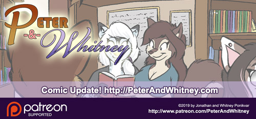 Peter & Whitney: Comic #32: Enter Ex Libris