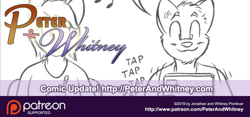 Peter & Whitney: Comic #40: Disturbingly Cheerful
