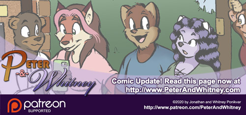 Peter & Whitney: Comic #46: Creeper Ghosts