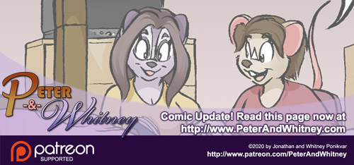Peter & Whitney: Comic #47: For the First Time for the Second Time