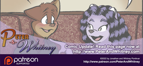 Peter & Whitney: Comic #57: The Neverending Rambler
