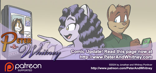 Peter & Whitney: Comic #61: Accidental Eavesdropping